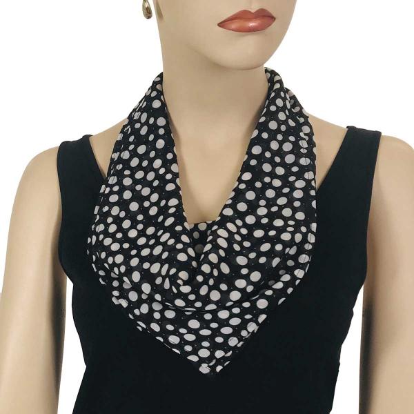 Wholesale Magnetic Clasp Scarves (Georgette Triangle)